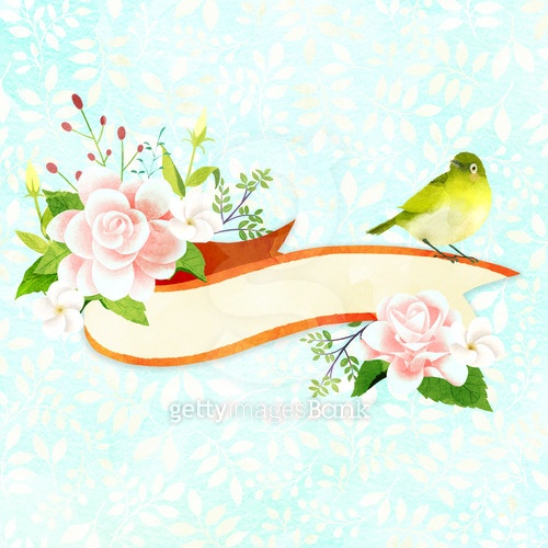 flower frame illust 이미지 (a9921172) - 게티이미지뱅크