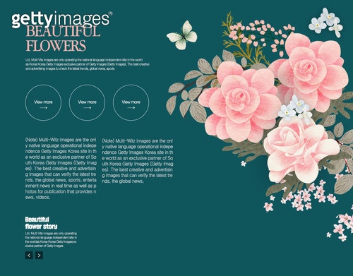 Flowers Web Templates 이미지 (a9953919) - 게티이미지뱅크