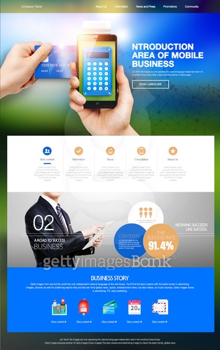 Template web of mobile payments (a10373068) - 게티이미지뱅크