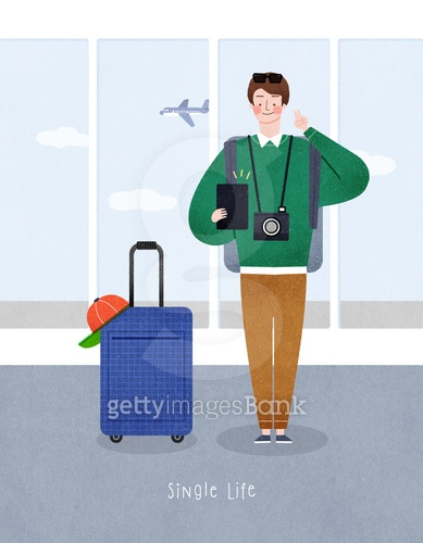 Single Life Illust (a10435817) - 게티이미지뱅크