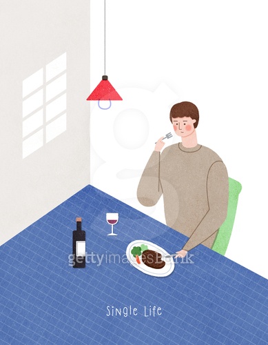 Single Life Illust 이미지 (a10435824) - 게티이미지뱅크
