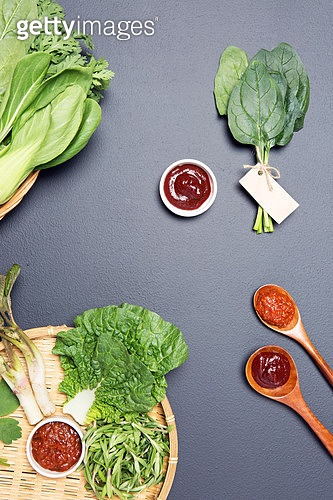 Spring vegetables in Korea (a10482639) - 게티이미지뱅크