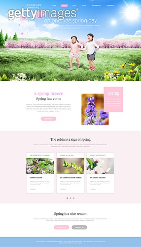 Spring Web Template (a10676537) - 게티이미지뱅크
