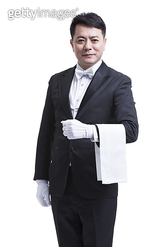 Portrait of male butler 이미지 (a10710840) - 게티이미지뱅크