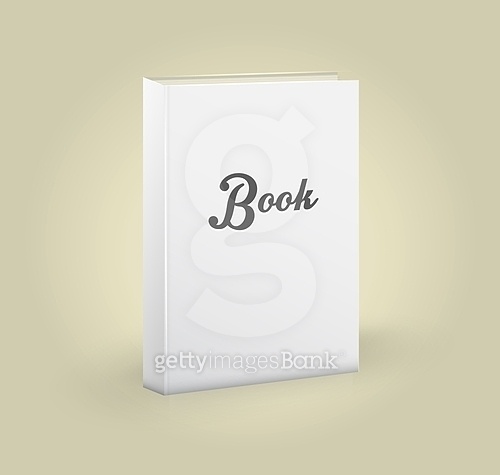Front view of blank book 이미지 (a10759706) - 게티이미지뱅크