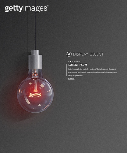그래픽이미지 Computer Graphics 합성 Computer Graphics 비즈니스 오브젝트 묘사 전구 필라멘트 섬유질 인테리어 아이디어