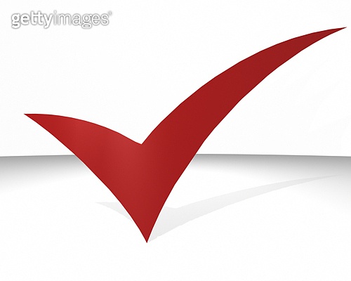 Red check sign in 3D 무료 이미지 (jv11402754) - 게티이미지뱅크