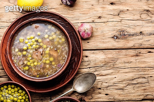 Peruvian Chicken Soup With Cilantro And Quinoa.Aguadito de Pollo ...