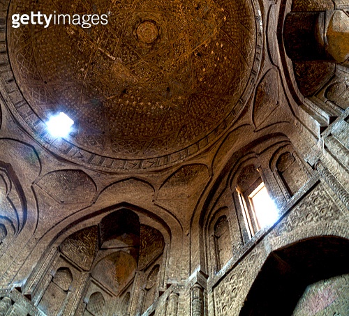 blur in iran abstract texture of the religion architecture mosque roof ...