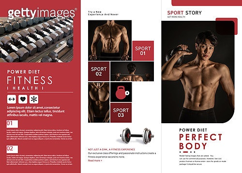 그래픽이미지 편집디자인 브로슈어 광고 전단지 브로슈어 템플릿 운동 다이어트 건강관리 주제 바디라인 날씬함 다이어트 체형관리 운동 스포츠