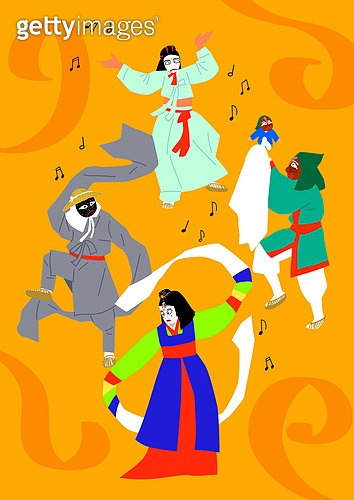 한국전통, 전통문화, 전통문화 (주제), 문화와예술 (주제), 무형문화재, 사물놀이, 악기, 탈춤, 사자춤 (춤) 이미지 ...