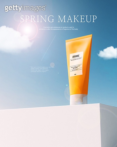 그래픽이미지 Computer Graphics 합성 Computer Graphics 화장품 몸단장제품 뷰티 스킨케어 향수스프레이 광고 자외선 자외선