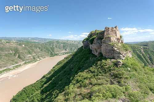 Shaanxi YiChuan county stone their ancient ruins 이미지 (vs12619678) - 게티이미지뱅크