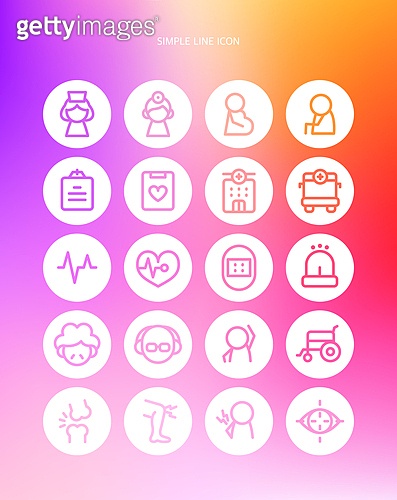 벡터아이콘, 라인아이콘, 심플아이콘, 아이콘세트, 아이콘 이미지 (a12683549) - 게티이미지뱅크