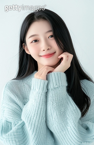 Artificial Intelligence (Technology), AI이미지, 백그라운드, 미녀 (아름다운사람) 이미지 ...