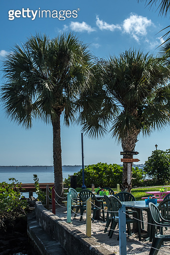 Downtown historic Stuart, FlorIda. Scenes along the streets with ...