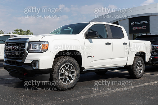 GMC Sierra 1500 AT4 display. The GMC Sierra 1500 is available in a ...