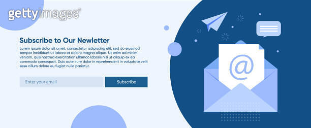 A banner for sending news to customers, so that they are aware of all ...