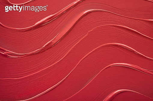 Smudged vibrant red purple scarlet pink claret maroon textured tint or ...