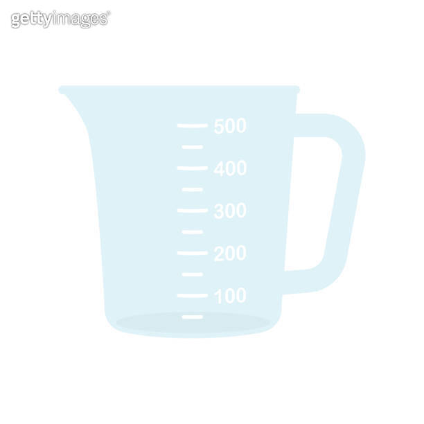 Glass or plastic empty measuring cup for prepare and mixing. 이미지 ...