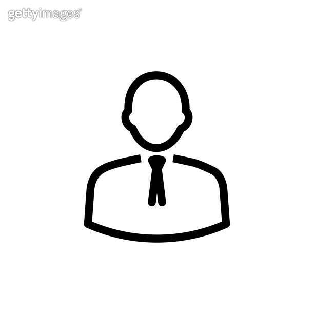 Simple Man Head Icon Set stock illustration 이미지 (1306664733) - 게티이미지뱅크