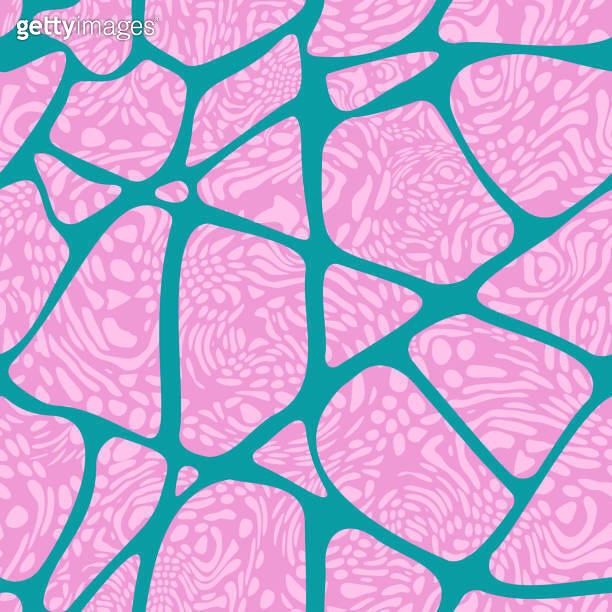 Natural camouflage. Freeform organic shapes. Stylish structure of ...