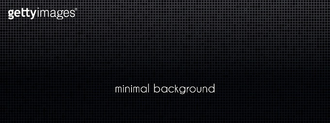 Minimal black dotted background. Vector abstract long dark textured ...