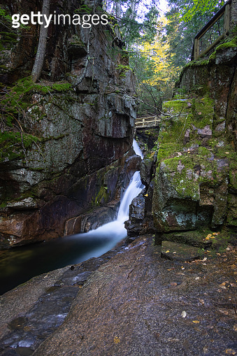 Sabbaday Falls off of the Kancamagus Highway in New Hampshire ...