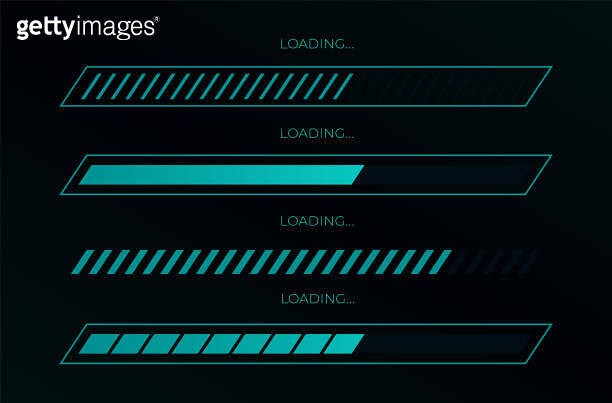 Futuristic hud ui infographic design. Sci-fi interface, high tech bars ...
