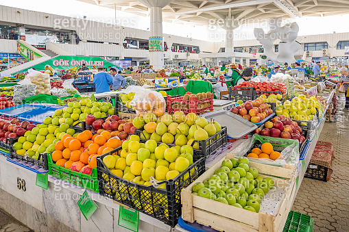 Ashgabat Turkmenistan Russian Bazaar Market 이미지 (1326519626) - 게티이미지뱅크