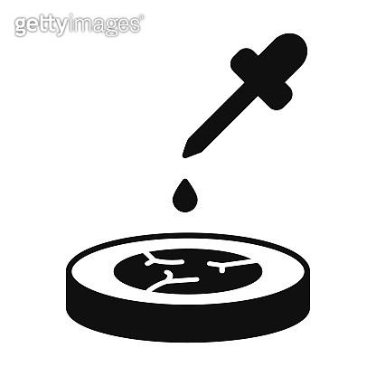 Artificial Meat Silhouette Icon. Grown Lab Meat Black Pictogram ...