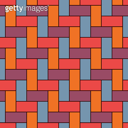 Rectangular interlocking blocks wallpaper. Parquet background. Seamless ...
