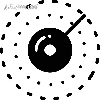 Self driving Long range Scan Concept Vector Icon Design, Autonomous ...