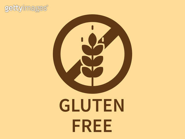 Crossed out sign with wheat ear or wheat spike icon. 이미지 (1294911047 ...