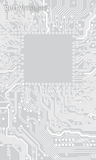 Circuit board background. Technological concept design, light ...
