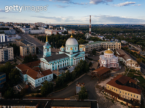 Evening summer Kursk, Cathedral of the Icon of the Mother of God The ...