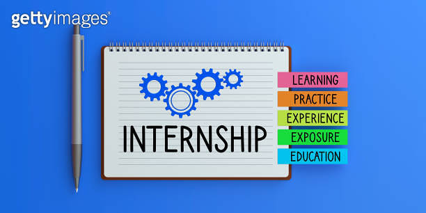 Internship Written On A Notebook 이미지 (1299403547) - 게티이미지뱅크