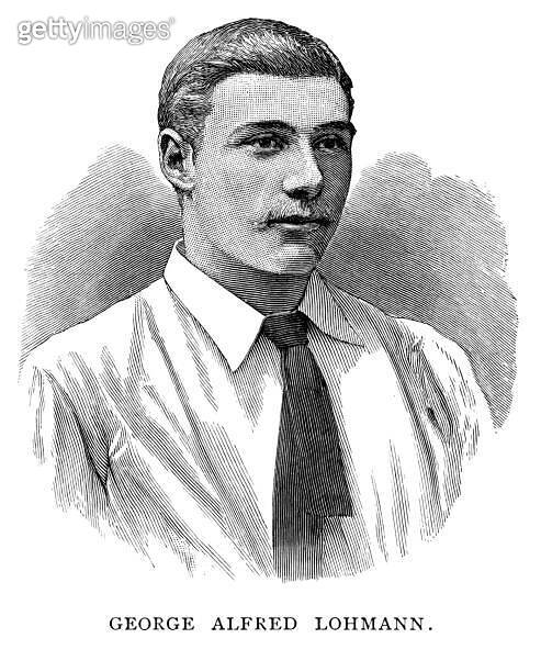 George Alfred Lohmann, English Cricketer (1294310157) 일러스트, 무료 일러스트 ...