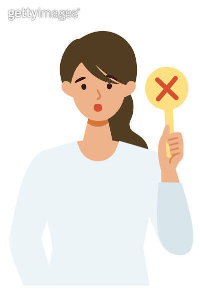 Woman cartoon character. People face profiles avatars and icons. Close ...