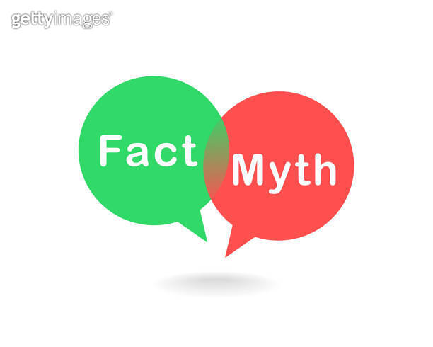 Facts myths sign. True or false facts bubble. (1345297130) 일러스트, 무료 ...
