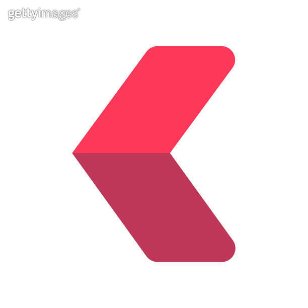 Business arrow. Red arrow pointing down. business financial loss graph ...