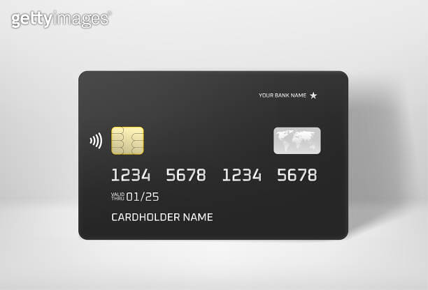 Modern VIP bank card with world map vector mockup (1320902664) 일러스트, 무료 ...