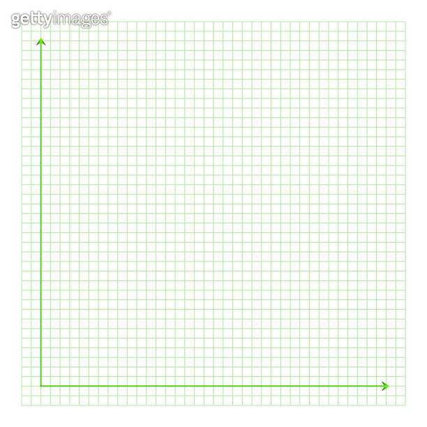 Grid paper. Mathematical graph. Cartesian coordinate system with x-axis ...