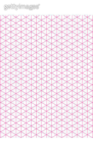 Graph paper. Printable isometric color grid paper with color lines ...