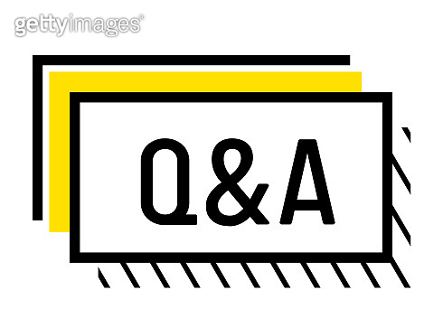 Q and A Sign, Question and Answer Infographics, Concept for ...
