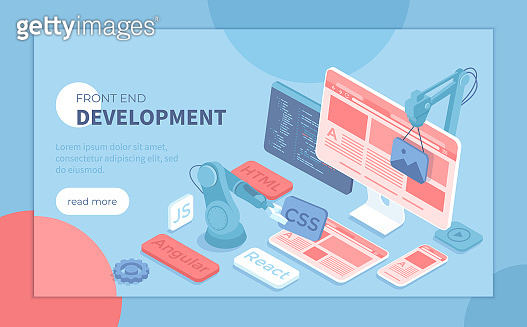 Frontend Development Creating A Site Layout Template Converting Data Into A Graphical Ui Ux