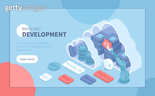 Back End Development Coding Software Engineering Programming Languages Server Racks And