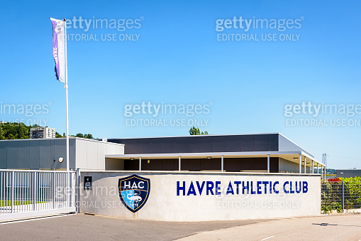 Training center of the HAC football club in Le Havre, France. 이미지 ...