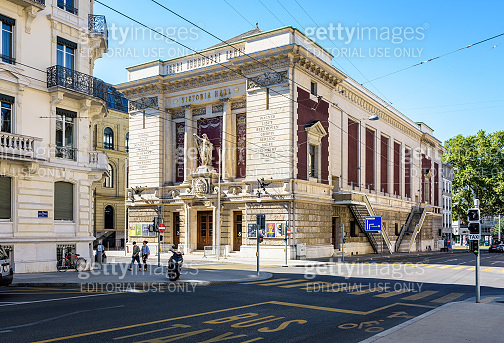 The Victoria Hall concert hall in Geneva. (1294557386) - 게티이미지뱅크