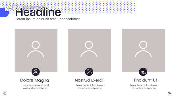 Presentation and slide layout template. Slide from set №1 이미지 ...